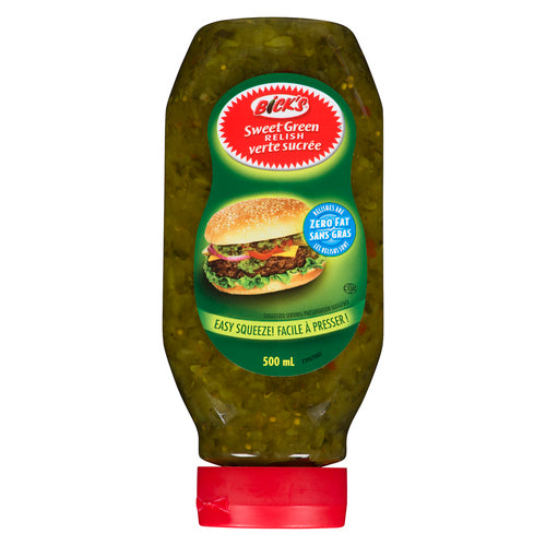 Bick's Sweet Green Relish – O Canada