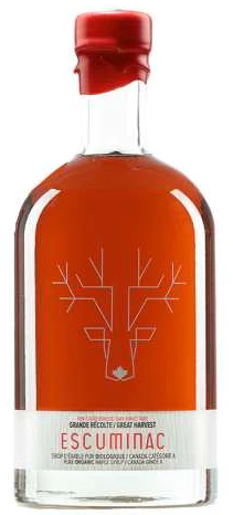 Escuminac Pure Organic Maple Syrup - Great Harvest (Dark) 500ml TIN – O ...