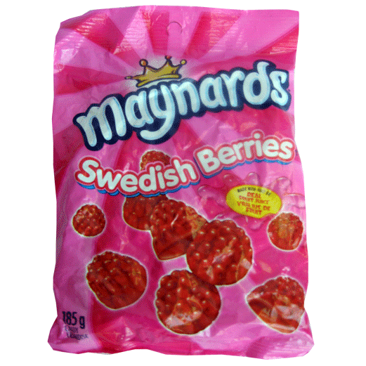 Maynards Swedish Berries 154g – O Canada