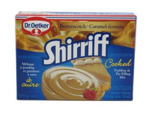 Dr. Oetker Shirriff Cooked Butterscotch Pudding & Pie Filling – O Canada