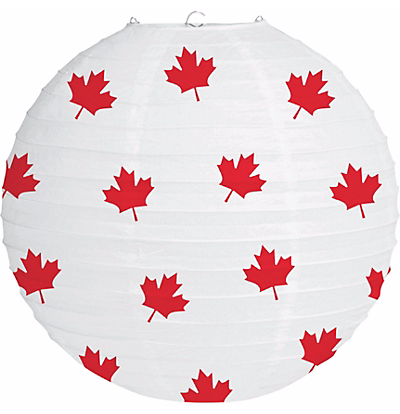 Maple Leaf Paper Lantern – O Canada