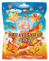 Canada True Hard Maple Syrup Candies 120g – O Canada